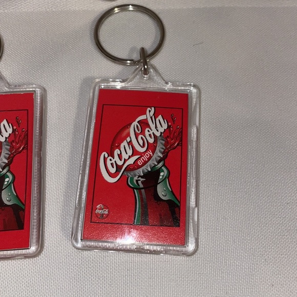 Coca Cola | Accessories | 52 Clearance Item Set Of 5 Cocacola Coke Key ...